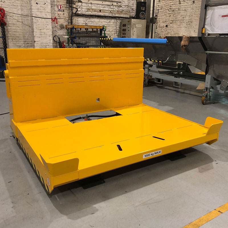 Inclineur de caisse 80° sur mesure - Manergo