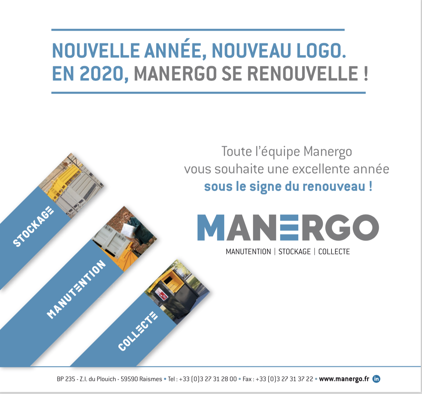EN 2020 Manergo se renouvelle ! - Manergo